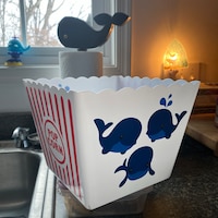 Personalized Popcorn Tub Custom Popcorn Tub Party Favor Custom Popcorn ...