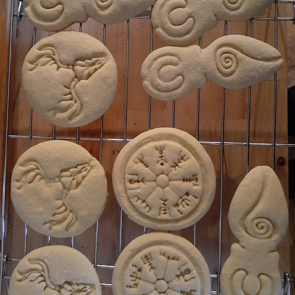 Spiral Goddess Cookie Cutter: Wiccan Pagan Baking Mold, Divine Feminine ...