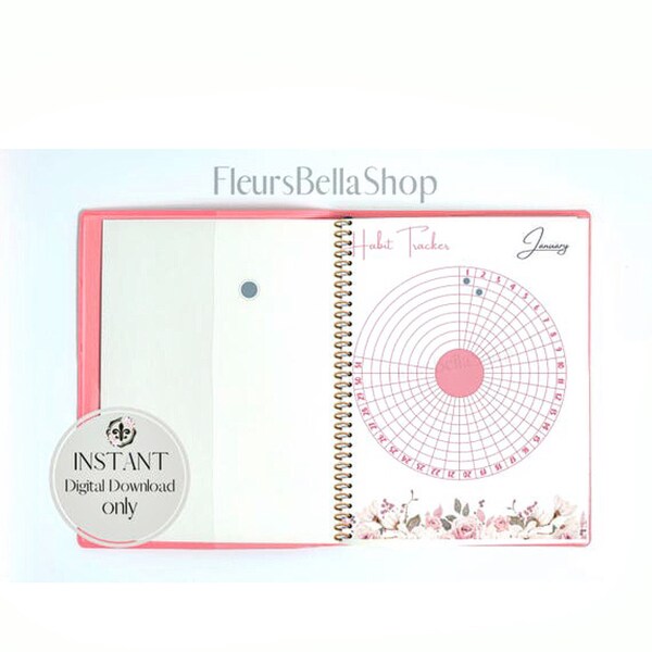 Realistic Binder Rings for Digital Planners | Pngs | Gold, Silver, Rose ...