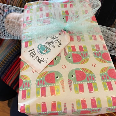 Tea Gift Tags Hand Lettered PRINTABLE Thank You for Being Tea-rrific ...