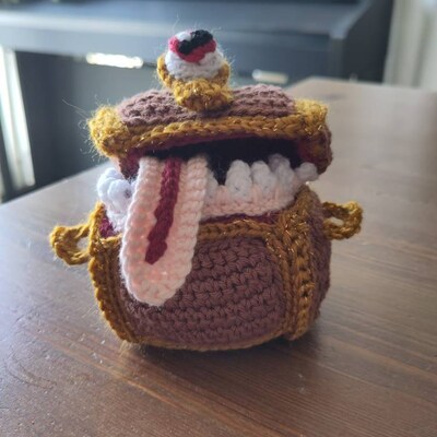 Mimic Chest Crochet Amigurumi Pattern - Etsy