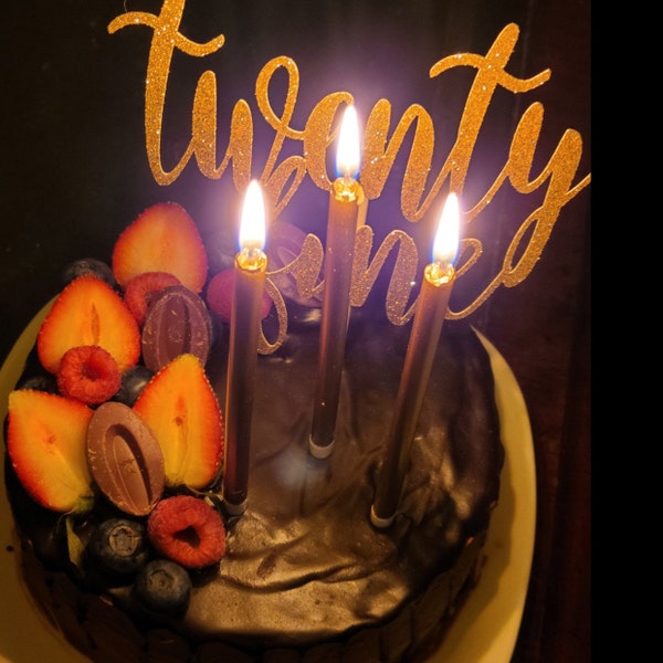 Twenty Fine Cake Topper/ 29th Birthday/ 25th Birthday - Etsy