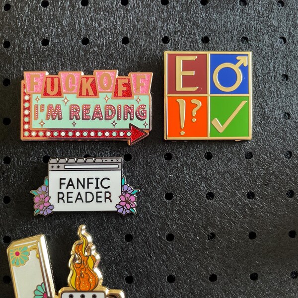 Fanfiction Enamel Pins - Etsy