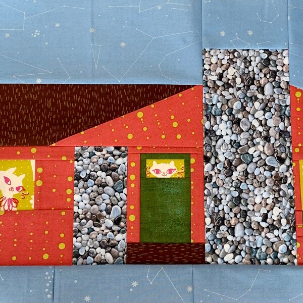 Ranch House Paper Pieced Pattern - Etsy