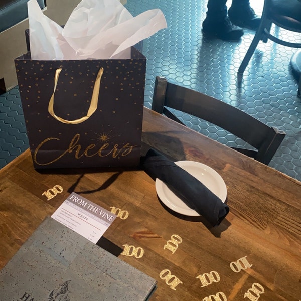 100th Birthday Confetti/ 100th Birthday Party Decorations/age Confetti ...