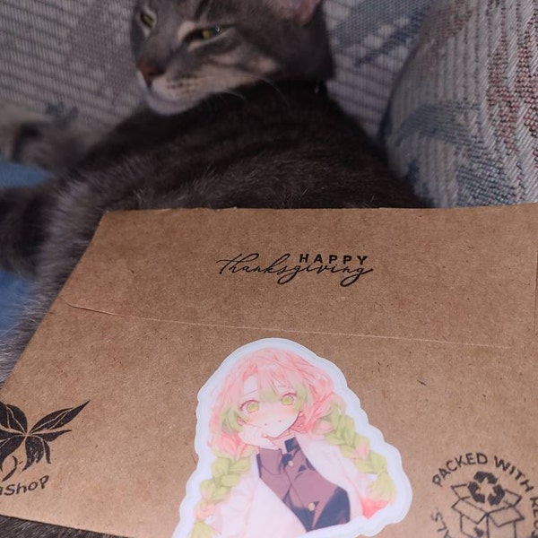 Boba Cat Sticker | Kitty Drinking Boba Tea | Adorable Happy Kitten ...