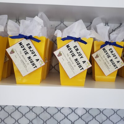 Happy Birthday Redbox® Gift Tags Printable Movie Night - Etsy