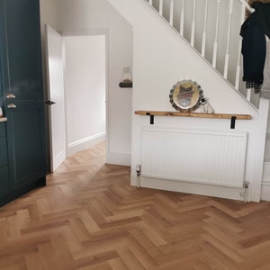 Hand Crafted Rustic Reclaimed Solid Pine Timber Radiator Shelf - Etsy UK