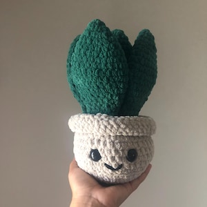 Potted Plant Friend PDF Crochet Pattern crochet Plant, Amigurumi Plant ...