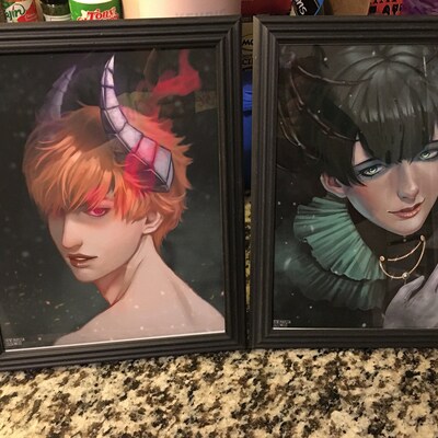 Beelzebub Beel Demon Form Obey Me Shall We Date Otome Anime Painting - Etsy