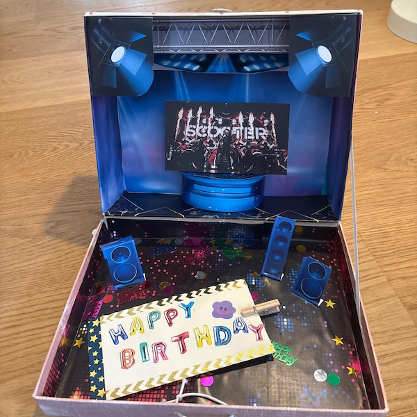 Printable Shoebox Diorama Kit, Create a Savanna Habitat, Animals ...