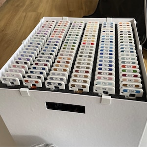 DMC Floss Chip Storage System Acrylic Floss Chips for DMC - Etsy