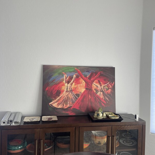 Ahlan Wa Sahlan Islamic Calligraphy, Welcome in Arabic Prints Canvas ...