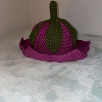 CROCHET PATTERN Crochet Tulip Hat Flower Design - Etsy Australia