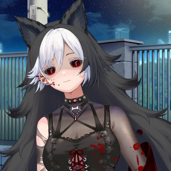 Demon Boy Male Vtuber Model ORIGINAL DATA + PSD | 5 Expression, 8 ...