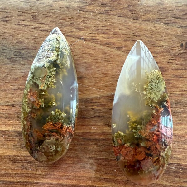 Orbicular Jasper Stone Cabochon - Ocean Jasper - River Jasper - Etsy