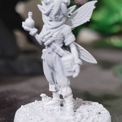 Faythe D&D Pathfinder Fantasy 3D Printed Resin Dryad/ Leshy Miniature ...