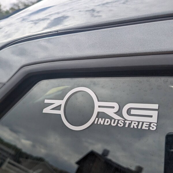 The Fifth Element Zorg Industries Vinyl Decal, Car Accessory, Laptop ...