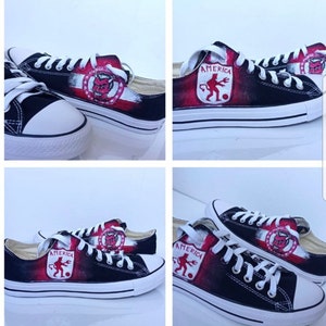 Custom Hand Painted Rainbow Shoes Rainbow Converse Custom | Etsy