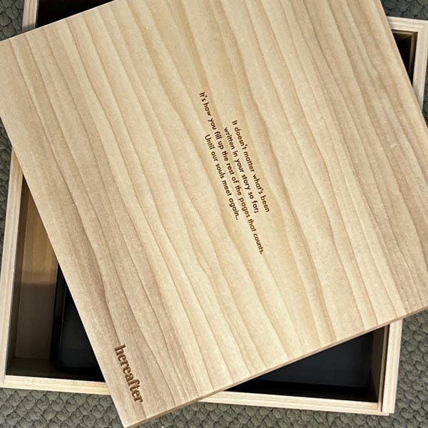 Storybook Large Keepsake Box [personalized Wedding Gift, Wood ...