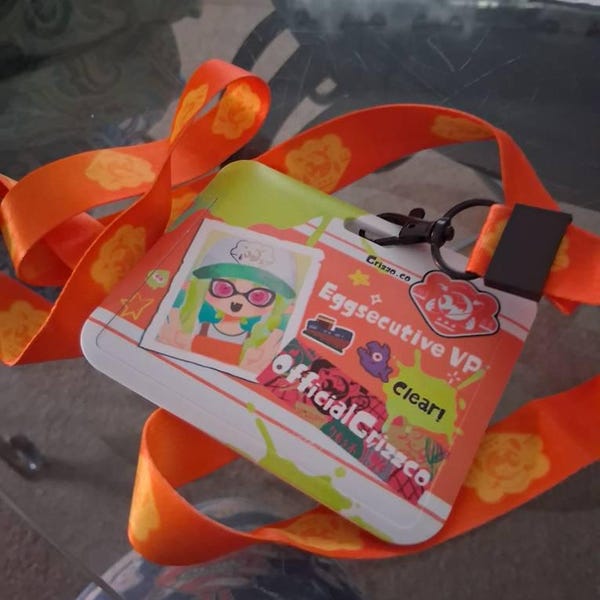 Splatoon Inkling Octoling Side Order Agent 8 Salmon Run Grizzco Card ...
