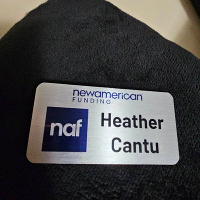 Name Tags for Work Business Name Badges With Logo Magnetic Name Tags ...