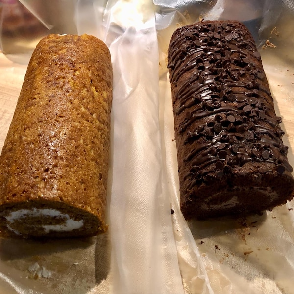 German Chocolate Cake Roll - Etsy