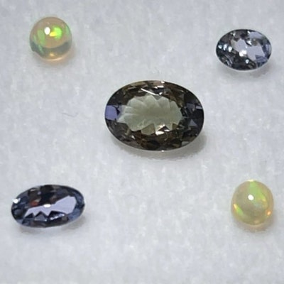 100% Natural Aquamarine Santa Maria Special Flower Cut 4 X 4 MM Good ...