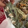 Yule Smudge Stick With Orange Peel Stars & Ash Wood Stick- Juniper ...