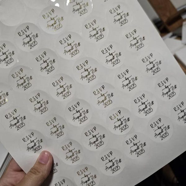 Custom QR Code Package Brand Name Stickers Sheet, Custom Text Stickers ...