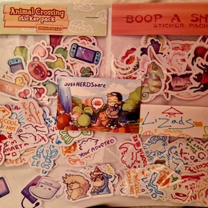 Boop a Snoot Ll Sticker Pack - Etsy