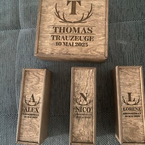 Groomsmen Proposal Box Will You Be My Groomsman, Best Man Proposal ...