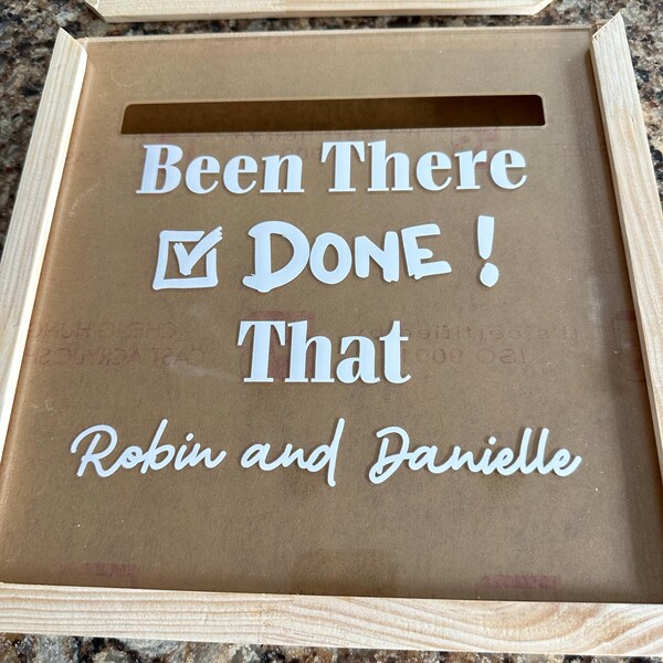 Couple Adventure Archive Box, Personalized Adventure Memory Box, Wood ...