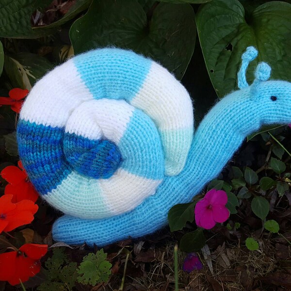 Jimmy Snail Knitting Pattern (PDF Digital Download) - Etsy