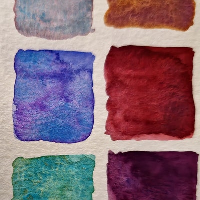 The Galatea Palette a Set of Enchanted Handcrafted Watercolours - Etsy