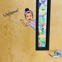 Color Personalized Bitmoji Decal removable Vinyl - Etsy