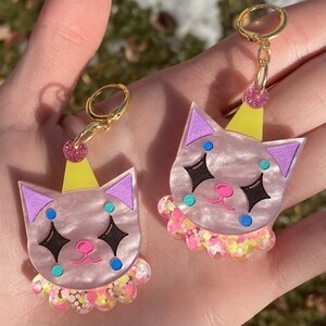 Clown Cat Vinyl Waterproof Sticker - Etsy