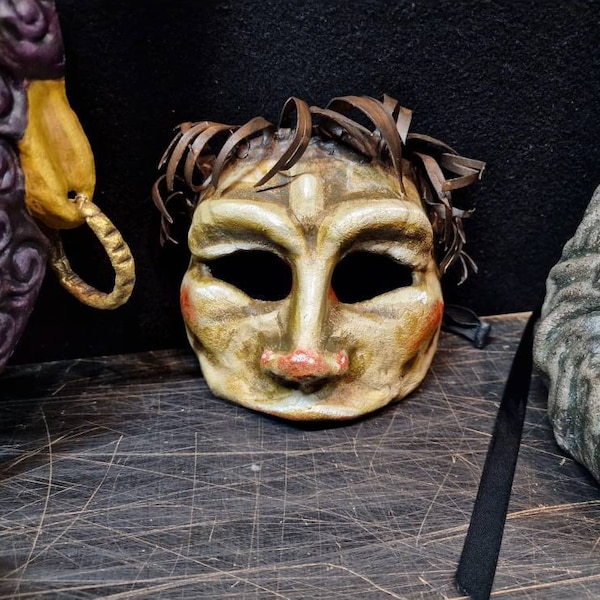 Enchanted Forest Witch: Fairytale Theatrical Mask for Halloween and ...