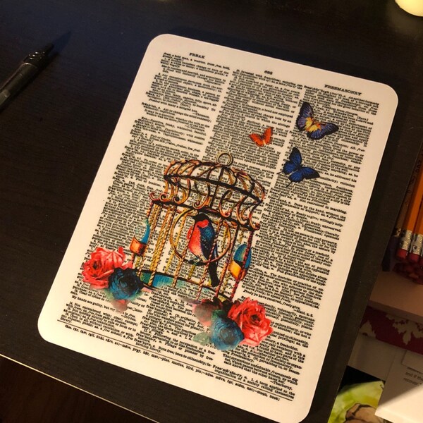 Magical Tree Mouse Pad, Tree of Life Mouse Mat, Round Mouse Pad, Art ...