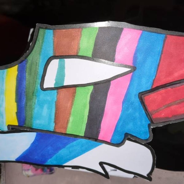 Paper Dragon Puppet Builder Kit. Tiktokdragon as Seen on Tiktok Paper ...