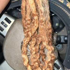100% Human Hair Loc Extensions - Etsy
