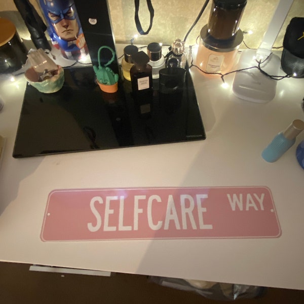 Personalized 4x18 Baby Pink Street Sign ANY TEXT Customized Cute ...