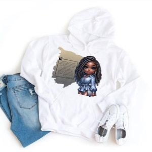 Bundle 10 PNG African American Chibi Woman With Dreadlocks in Neon ...