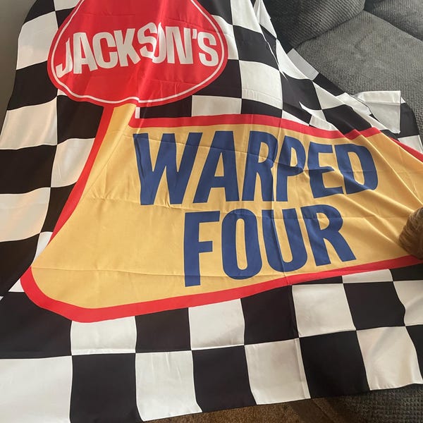 Warped Tour Banner Backdrop Custom Tapestry Wall Flag / Personalized ...