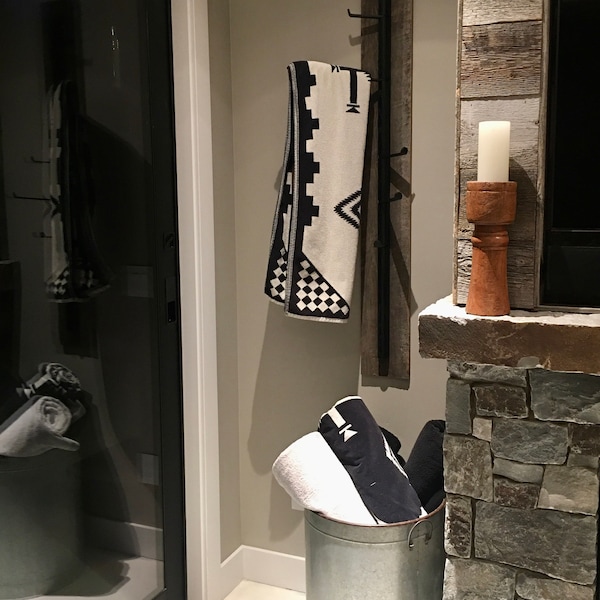 Tree of Life - Modern Vertical Wall Mounted Coat Rack - Etsy