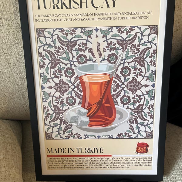 Masala Chai Indian Tea Print, Asian Food Print, Indian Food, Modern ...