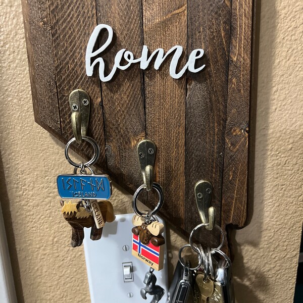 Key Holder for Wall Minnesota Key Hanger Minnesota Key Holder Home ...