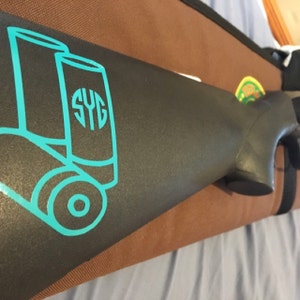 Shotgun Shell Monogram Decal | Etsy