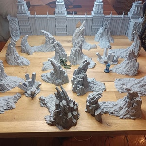 Sci Fi Alien Scenery Terrain SET B for War Games 28mm/32mm - Etsy