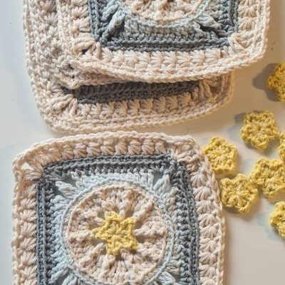 Crochet Pattern. Part 1 Heart in Bloom Motif. Instant Digital Download ...